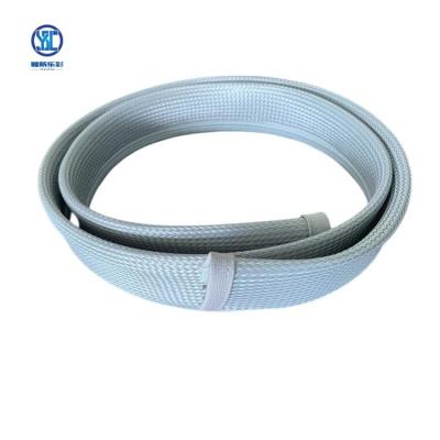 China Cable Sleeve Wrap Cover Organizer Cable Management Sleeve With Zipper for sale