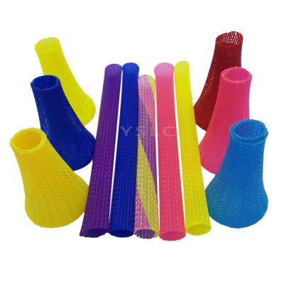China PET colorido Expandivel trançado Manga Mella Tubos flexíveis Manga de cabo à venda