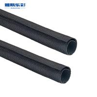 China Polyester Self Closing Textile Split Cable Wrap Sleeve For Abrasion Resistance for sale