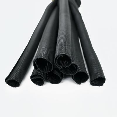 China Flexible UV Resistant Self Closing Cable Wrap UL 94 V-2 Rated Chemical Resistance for sale