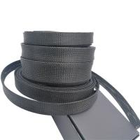 China Eco Friendly PET Expandable Braided Cable Sleeve Protects Wires From External Elements for sale