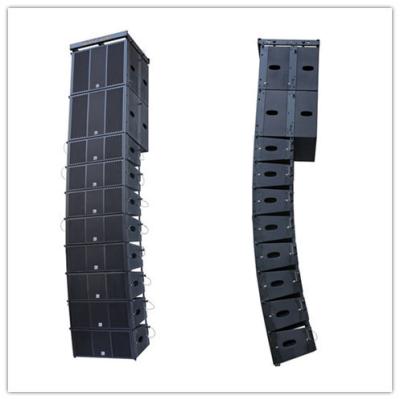 China Dual 8 Inch Powered Line Array Church Sound Outdoor Event Active Sub-Bass DSP Amp for sale
