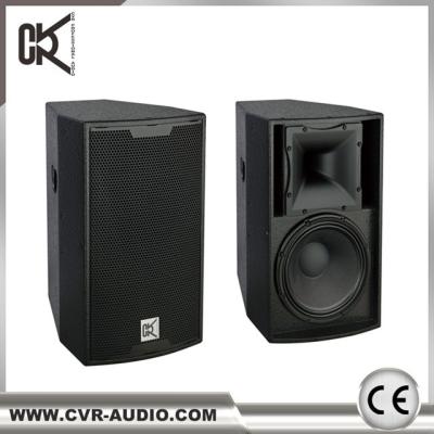 China CVR Audio Factory 12 inch pa speaker active plywood enclosure textured Paint for sale