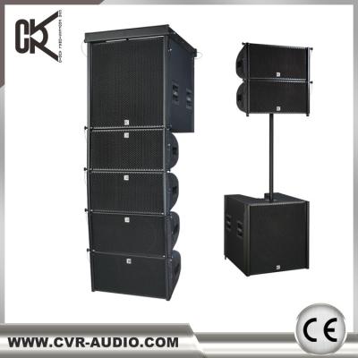 China CVR active 10 inch line array with 18 inch woofer speaker indoor or outdoor sound equipment for sale