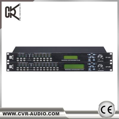 China CVR CP480  4 in 8 out Output processing includes crossover, 5 parameter EQ,Gain, Mute, compressor/Limiter, Phase, Delay for sale