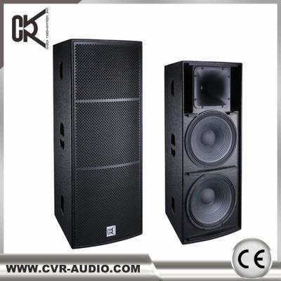 China dual 15  inch full range   speaker Q-215B made in China CVR Pro Audio Factory for sale