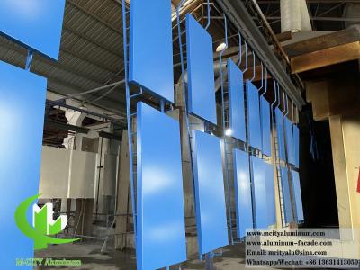 China Architectural Aluminum Wall Cladding with PVDF Coating and 20 Years Warranty for Customizable Facade Designs for sale