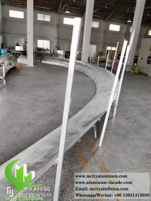 China Double Curved Metal Cladding Aluminum Panels Architectural for sale