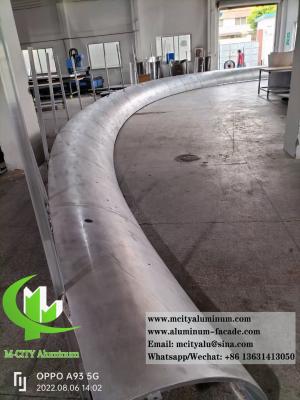 China Double Curved Metal Cladding Aluminum Panels Architectural for sale