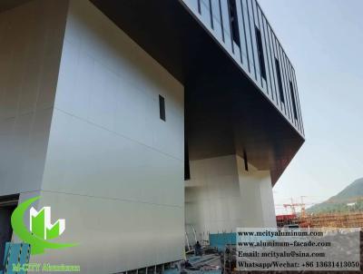 China Aluminum Panel Wall Decorative Screen Solid Aluminum Cladding Exterior Use for sale