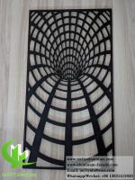 China Laser Cut Powder Coated Aluminum Cladding Panel 1200x2400mm for Metal Facade Wall Cladding for sale