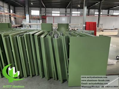 China Powder Coated Perforated Aluminum Panel 1200x2400mm CNC Laser Cut for Facade Cladding for sale