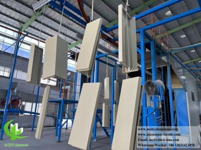 China Custom Made Powder Coated Anti Rust Aluminum Cladding Panel for Metal Facade and Wall Cladding for sale