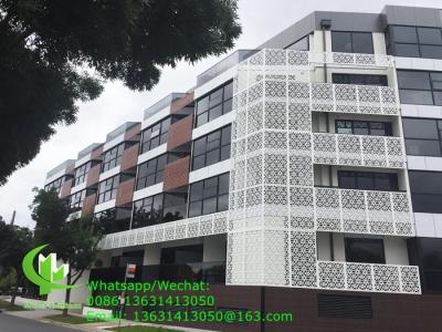 China CNC cutting panel aluminum decorative sheet for facade cladding fence windows with colorful painting for sale