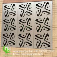 China 2.5mm Thickness Powder Coated Aluminum Perforated Panel with Custom Patterns for Facade Cladding for sale