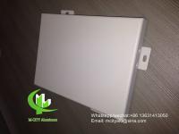 China Powder Coated Aluminum Facade Cladding Panel with Customizable Patterns in 1000x2000mm Size for sale