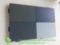 China 3mm Thickness Aluminum Solid Panel with PVDF Paint for Customizable Facade Cladding for sale
