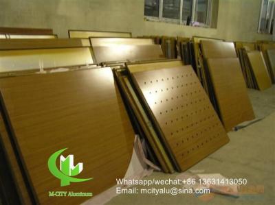 perforated 2mm aluminum cladding panel with pvdf finish for facade curtain wall solid panel single panel