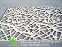 China 3mm Bamboo Pattern Aluminum Solid Panel with PVDF Paint for Facade Cladding for sale