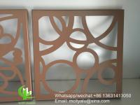 China 3mm Bamboo Pattern Aluminum Solid Panel with PVDF Paint for Facade Cladding for sale