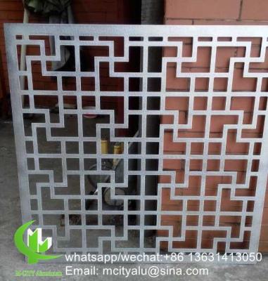 China 2mm Laser Cut Aluminum Facade Panel with Custom Patterns for Home Decoration for sale