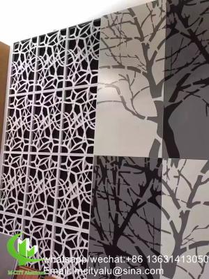 China 2mm Thickness Powder Coated Aluminum Perforated Sheet with Custom RAL Color for Facade Cladding and Fence for sale