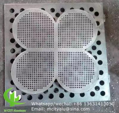 China 2.5mm thickness powder coated aluminum veneer sheet with custom patterns for facade cladding and decorative aluminum panel for sale