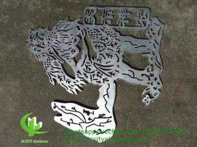 Tree aluminium veneer sheet metal facade cladding bending sheet 2.5mm thickness for curtain wall facade decoration