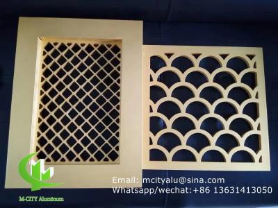 China 2.5mm Thickness Powder Coated Aluminum Facade Panel with Customizable Patterns for Curtain Wall Decoration for sale