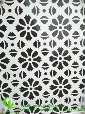 China 2.5mm thickness powder coated aluminum facade panel with custom patterns for curtain wall decoration for sale
