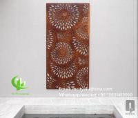 China 2mm Thick Powder Coated Aluminum Wall Panel for Perforated Facade Cladding with Custom Patterns for sale
