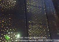 China Customizable Patterns Powder Coated Perforated Aluminum Panel 1000x2000mm for Facade Cladding for sale