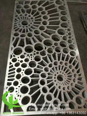 China 2mm Thickness Powder Coated Laser Cut Aluminum Panel for Customizable Designs Facade Cladding for sale