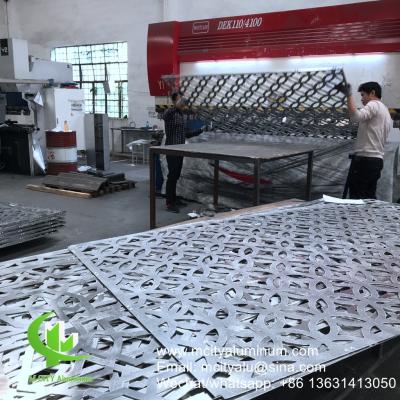 China aluminum perforated panel  facade wall cladding panel exterior building cover for building or ceiling for sale