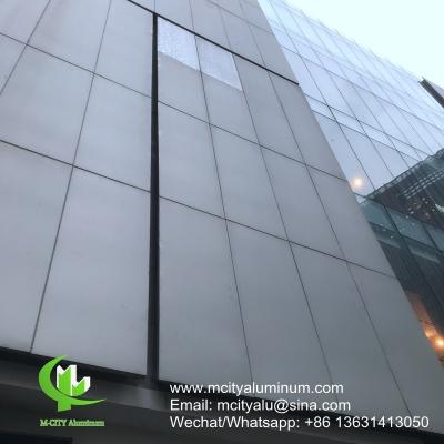 powder coated Metal aluminum perforated non standard  panel used for building exterior