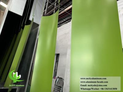 China 3mm Powder Coated Perforated Aluminum Cladding Panel for Metal Facade Wall Cladding for sale