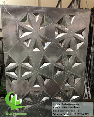 China 3D Laser Cut Aluminum Panel for Industrial-Grade Wall Facade Cladding and Decorative Metal Screen for sale