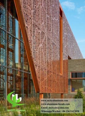 China Customized Size PVDF Coated 3003 Aluminum Alloy Facade Cladding Panel for Premium Wall Solutions for sale