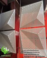 China 3D Perforated Architectural Aluminum Facade Panels | Custom Metal Cladding Systems for sale