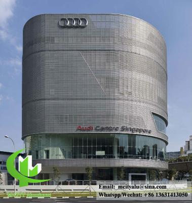 China Customizable Aluminum Cladding Panel with PPG Paint for Building Facade in 1.5-10mm Thickness for sale