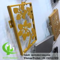 China Laser Cut Aluminum Cladding Panel with PVDF Paint and Customizable RAL Colors for Facade and Wall Cladding for sale