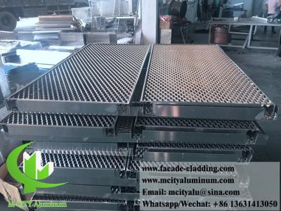 China Metal Aluminum expanded mesh architectural screen panel for exterior facade for sale