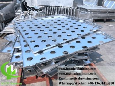 China CNC perforated sheet metal panel Outdoor aluminium sheet facade cladding for facade exterior cladding for sale