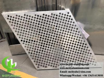 China Punching decorative pattern screen aluminium material anti rust for sale