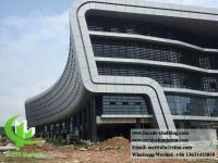 China 3mm Powder Coated Customized Perforated Aluminum Facade Panel for Building Cladding for sale