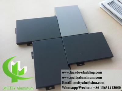 China Customized Perforated Aluminum Facade Panel with Powder Coated Finish and 3mm Thickness for Building Cladding for sale