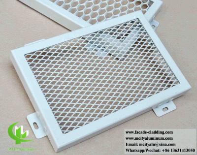 China Customized 3D Design Perforated Aluminum Facade Panel with Powder Coated Surface and 1.5mm to 10mm Thickness for sale
