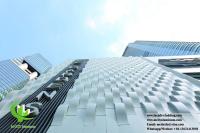 China 3mm PVDF Painted Solid Aluminum Panel for Customizable RAL Color Facade Cladding and Curtain Wall for sale