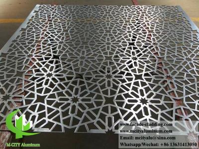 China Perforated metal cladding design aluminium facades for building decoration architectural for sale