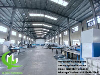 China 3D Decorative perforated sheet screen panels Aluminium cladding panels for sale